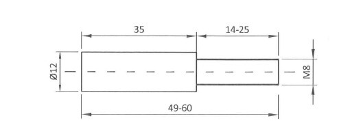 Znak regulacji osi toru > Znak regulacji osi toru